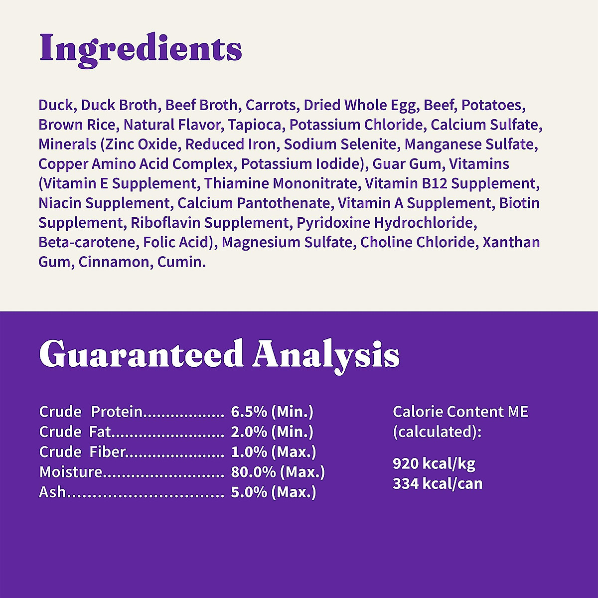 Halo Elevate Wet Dog Food, Kettle Cooked Chunky Healthy Grains Duck & Beef Stew with Carrots, White Potatoes & Brown Rice, 12.7oz (Pack of 6)