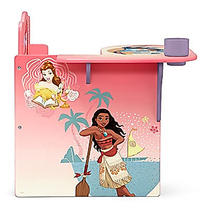 Delta Children Chair Desk with Storage Bin, Disney Princess