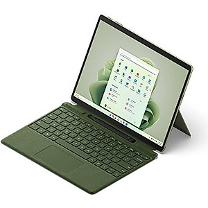 Microsoft Surface Pro 9 Tablet - 13" - Core i5 12th Gen i5-1245U Deca-core (10 Core) - 8 GB RAM - 256 GB SSD - Windows 11 Pro 64-bit - Forest - 2880 x 1920 - PixelSense Display - 15.50 Hours Maxi