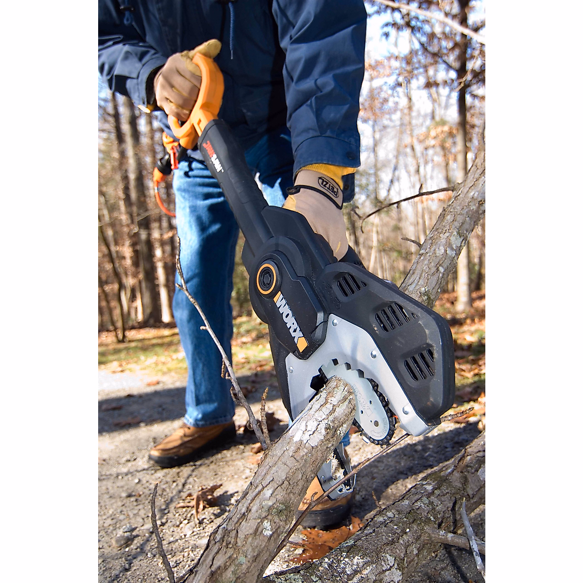 Worx WG307 5 Amp JawSaw Electric Chainsaw