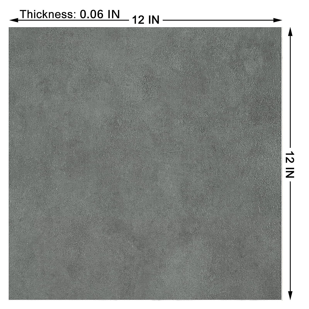 WESTICK Marble Grey Peel and Stick Floor Tile 12 x 12 in Bathroom Floor Tiles Thick Kitchen Removable Floor Tiles Peel and Stick Waterproof Self Adhesive Vinyl Flooring Peel and Stick Tile 5 PCS