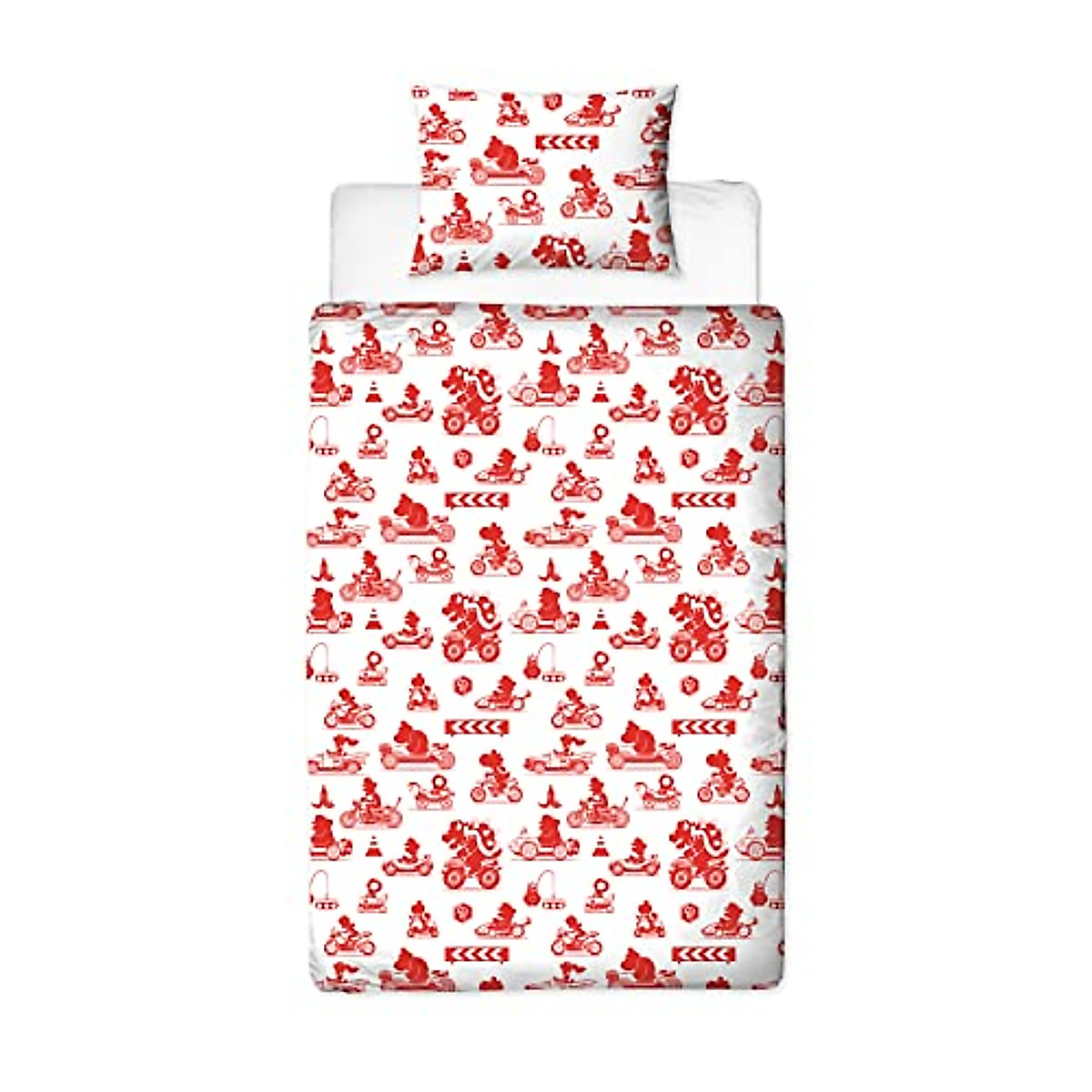 Nintendo Mario Closeup Single Duvet Cover Set
