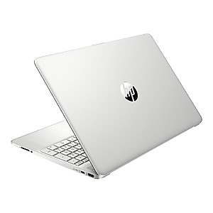 HP Essential 15 Laptop, 15.6" HD Screen, AMD Ryzen 3 5300U, 32GB RAM, 1TB SSD, Webcam, HDMI, Wi-Fi, Windows 11 Home, Silver
