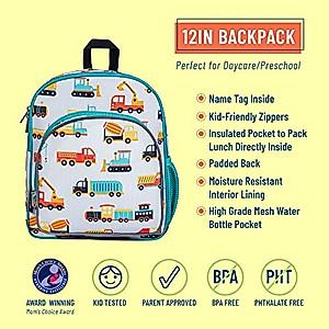 Wildkin Boys' Backpack, Blue, One Size