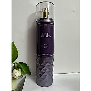 Bath & Body Works Sweet Whiskey Signature Collection Fragrance Mist 8 Fl Oz (Sweet Wiskey)