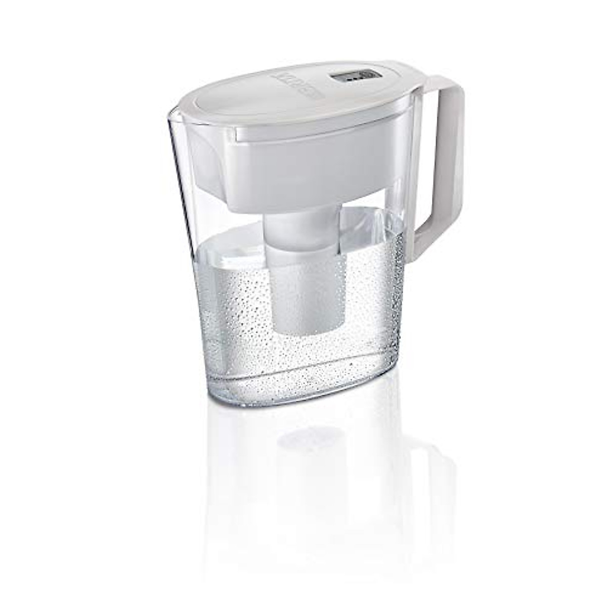 Brita SOHO White 5 cup Water Pitcher, 11.1 x 9.5 x 4.6", White
