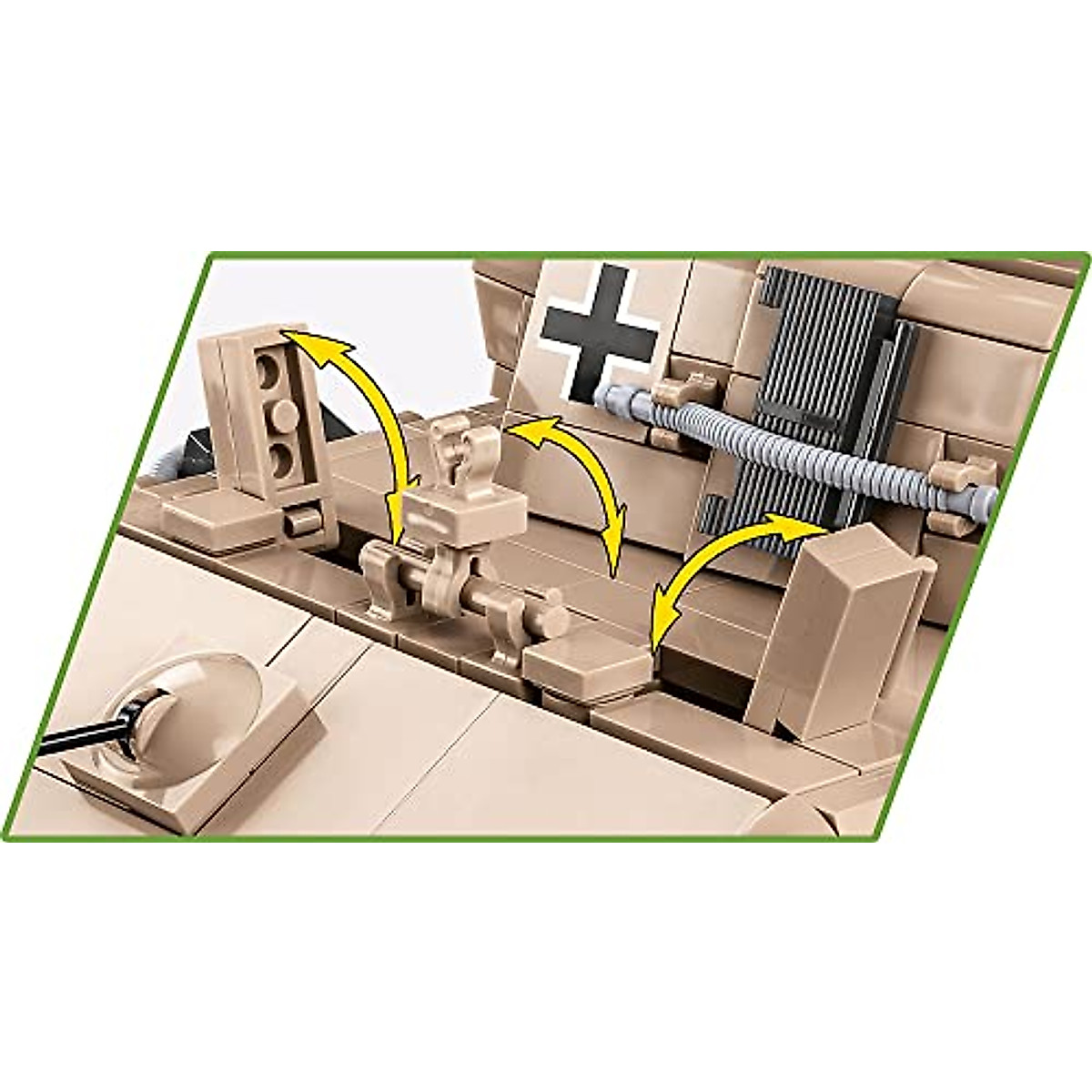 Cobi toys 905 Pcs Hc WWII Panzer V Panther Ausf.G Sd.Kfz.171