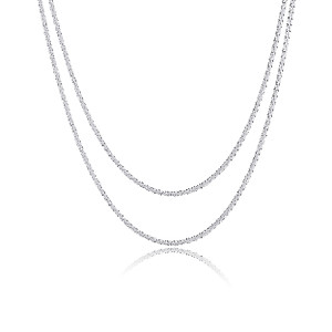 JECOMY Dainty Gold Layered Necklaces for Women 18K Gold Plated Stacked Herringbone Choker Necklace Coin Pendant Snake Chain Necklace Trendy Rope Paperclip Layering Necklace Set for Women