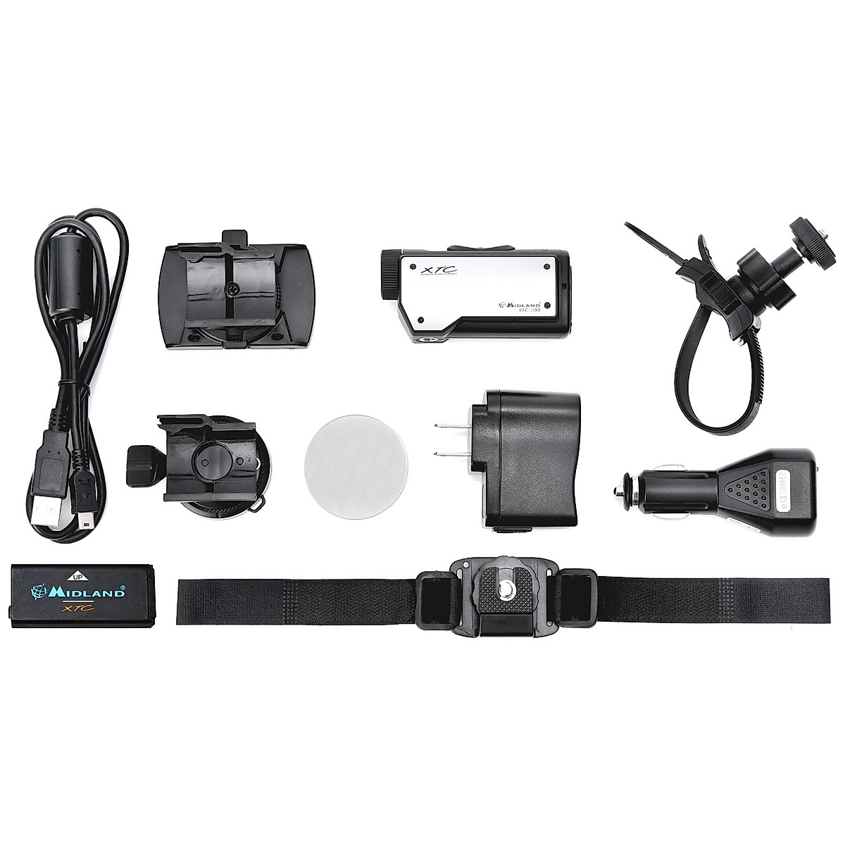 Midland XTC-200VP3 720p High Definition Wearable Action Camera with 4 Types of Mounts Included (Discontinued by Manufacturer)