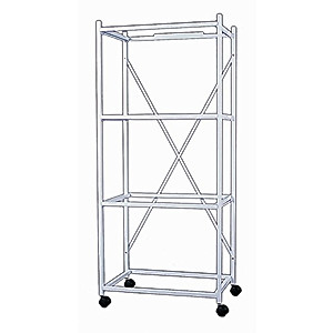 YML 4-Shelves Stand for Pet Cages, White