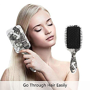 Air Cushion Combs Skull Couple Hair Brushes Massage Comb Scalp Massage Brush Anti-static Brushes
