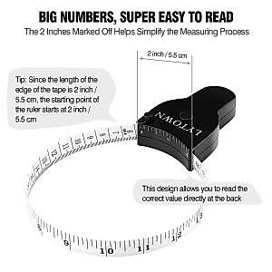 2PCS Tape Measure Body Measuring Tape 60inch (150cm), Retractable Measuring Tape for Body Measurement & Weight Loss, Accurate Body Tape Measure for Fitness, Tailor, Sewing, Handcrafts, Clothes