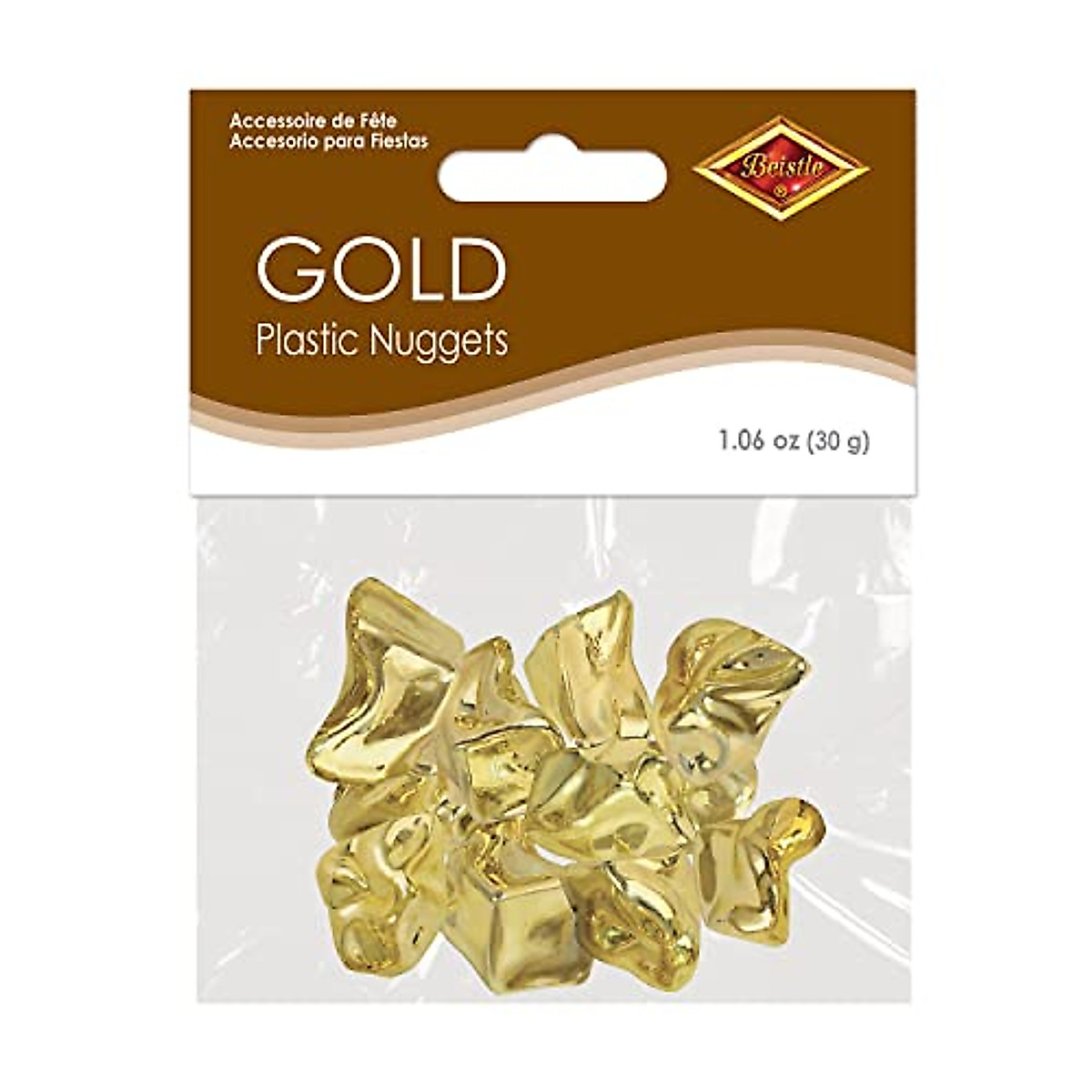 Plastic Gold Nuggets