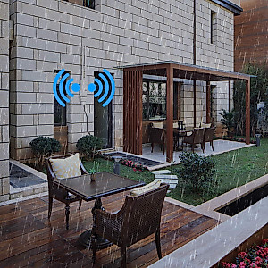Dual Band 2.4+5GHz 600Mbps Outdoor WiFi Range Extender, WAVLINK-WN570HA1 3 in 1 Wireless PoE Access Point AP (CPE)/ Exterior Router/Repeater Internet Amplifier Network Signal Booster in 2 Antennas