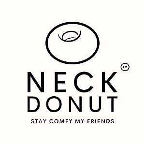 NECK DONUT - Neck Pillows for Travel - Airplane Pillow – Memory Foam for Kids & Adults – Travel Neck Pillow & Airplane Travel Essentials for Sleeping Support On Flight Or Car (Pink)