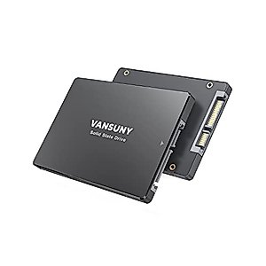 Vansuny 256GB SATA III SSD Internal Solid State Drive 2.5” Internal Drive Advanced 3D NAND Flash Up to 500MB/s SSD Hard Drive for PC Laptop