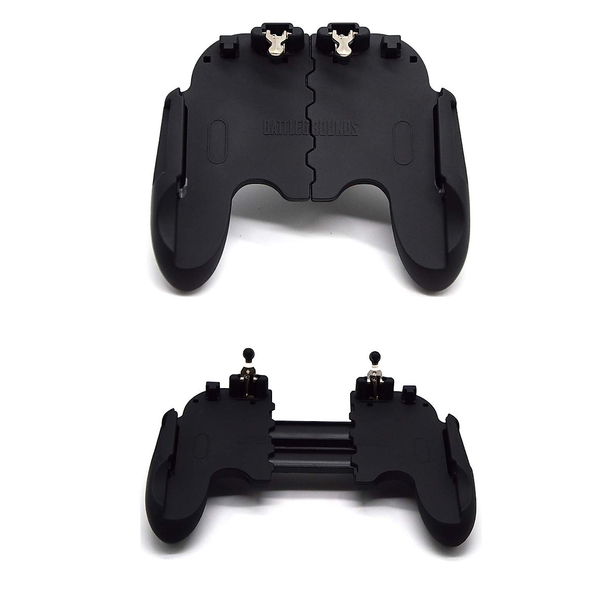 Ytuomzi Mobile Phone PUBG Game Controller L1R1 Shoot and Aim Trigger Joystick Ergonomic Gamepad for PUBG Mobile/Knives Out,Phone Gaming Controller for 4.7''- 7.0'' Android & iOS (H6)