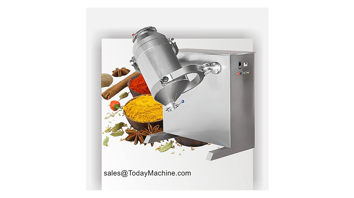 Automatic 3D Powder Blender for Efficient Material Mixing
