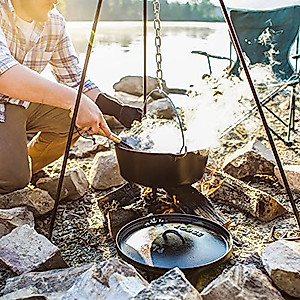 Lodge Tall Boy Tripod, Black, 60 Inch