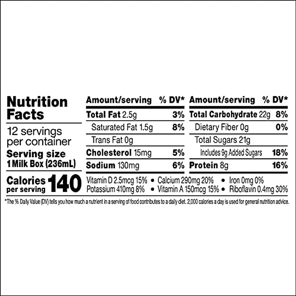 Horizon Organic Shelf-Stable Low Fat milk Boxes, Vanilla, 8 oz., 12 Pack