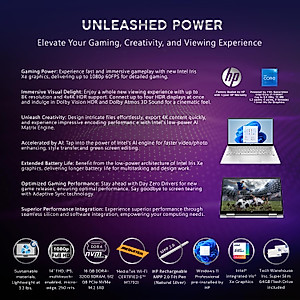 HP Pavilion x360 Laptop 14 i7-1195G7 11th Gen, 16GB RAM, 512 GB SSD, 14" FHD Touch, Win 11 Pro, Wi-Fi 6, Tilt Pen, Silver, B&O Audio, 3.3lbs, 64 GB TW Flashdrive