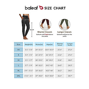 BALEAF Women's Joggers Lightweight Hiking Pants High Waist 5 Zipper Pockets Quick Dry Travel Athletic UPF50+ Dark Gray L