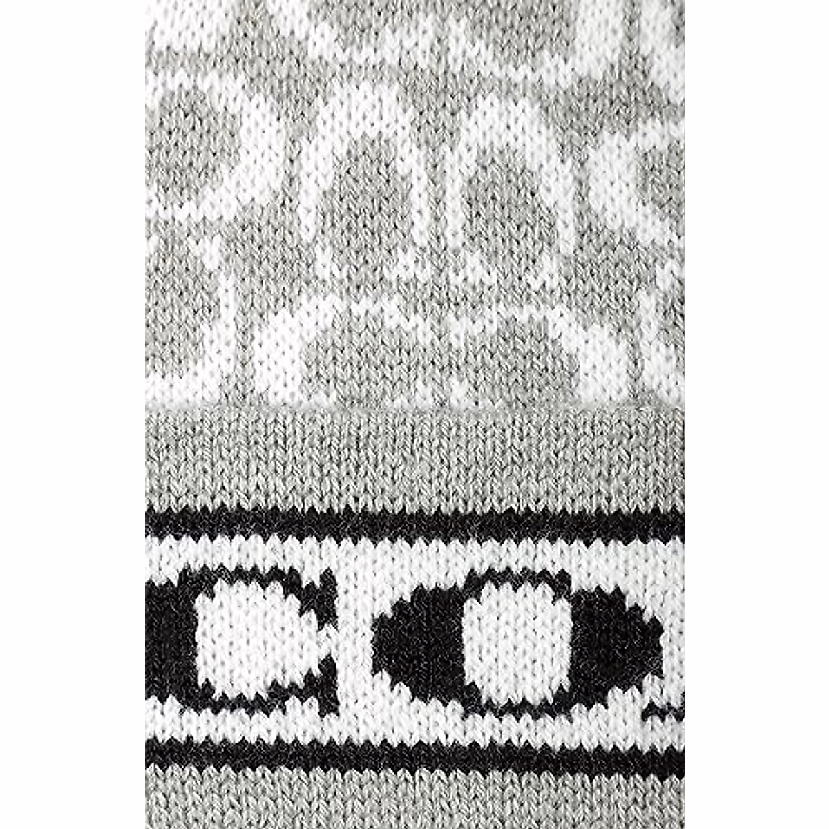 Coach Women's Signature C Logo Beanie, Chalk