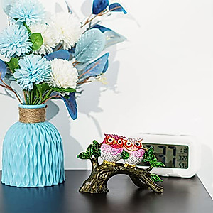 YU FENG Cute Owl And Camel Animal Trinket Jewelry Box