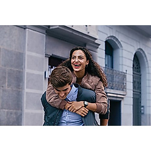 Fitbit Versa Smart Watch, Black/Black Aluminium, One Size (S & L Bands Included)