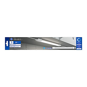 GE LED Undercabinet Light Fixture, Linkable Integrated Plug-In Light Fixture, Daylight, 18in (1 Pack)