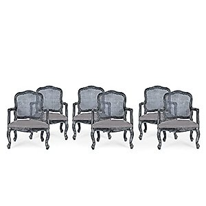 Christopher Knight Home Andrea Dining Chair Sets, Gray