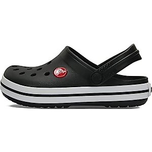 Crocs Unisex-Child Crocband Clogs (Little Kid/Big Kid), Black, 13 Little Kid
