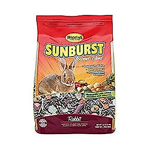 Higgins Sunburst Gourmet Rabbit Food Mix, 6 lbs, Large, Model:466046