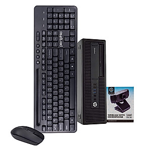 HP EliteDesk 800G2 Desktop Computer PC, 8GB RAM, 1TB HDD Hard Drive, Windows 10 Professional 64 Bit (Renewed)