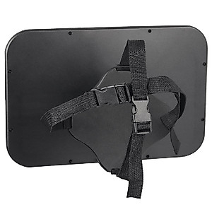 The Peanutshell Back Seat Mirror – Premium Shatterproof Acrylic Baby Mirror for Car, Wide Angle 360 Degrees Fully Adjustable and Easy to Install Baby Travel Essential, Mirror for Car Seat Rear Facing