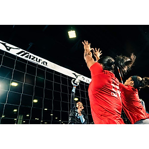 Mizuno Women's Techno VII Short Sleeve Volleyball Jersey, Royal, Large