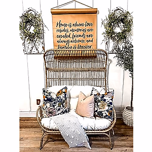 YITAHOME Outdoor Double Egg Chair for 2 Person, Wicker Patio Large Basket Chair with 526lbs Capacity, All-Weather Oversized Egg Lounger Chair for Indoor Living Room Outside Balcony Backyard - Beige