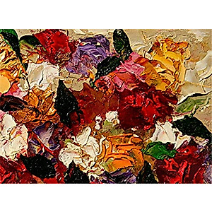 (SOLD) Romantic - rose flower still life by internationally renown painter Andre Dluhos