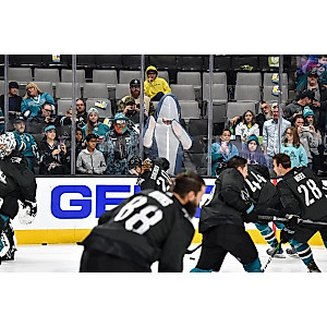 IHGYT Inflatable Shark Costume Air Blow up Jaws Jumpsuit Fancy Dress Funny Carcharias Suit for Cosplay Party Halloween Christmas Carnival