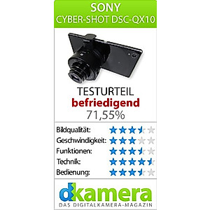 DSC-QX 10 B DSCQX10B.CE7 - Sony Cyber-Shot - International Version (No Warranty)