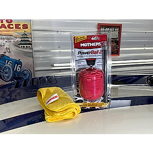 Mothers 05143 PowerBall 2 Metal Polishing Tool , RED