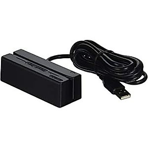 Idtech IDMB-334112 MiniMag II MagStripe Reader, Track 1 and 2, USB Keyboard, Black