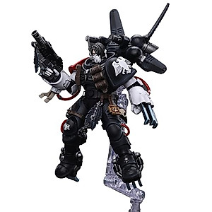 JOYTOY Warhammer 40K Action Figure, Raven Guard Chapter Master Kayvaan Shrike, 4.7Inch 1/18 Collection Model for Unisex, Christmas, Birthday Gifts, Ages 15 and Up