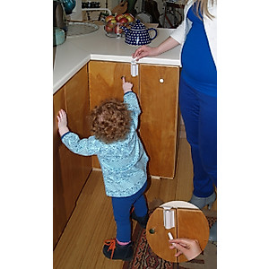 Cardinal Gates The Guardian Lock Stick On, White