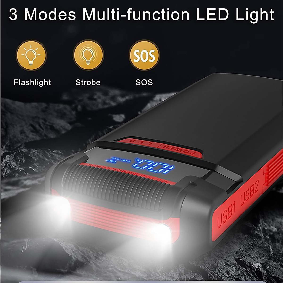 Jump Starter, Portable car Jump Starter