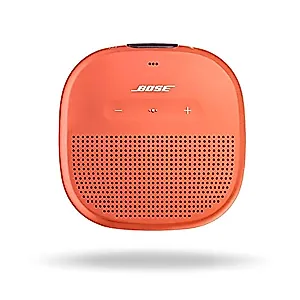 Bose SoundLink Micro: Small Portable Bluetooth Speaker (Waterproof), Bright Orange