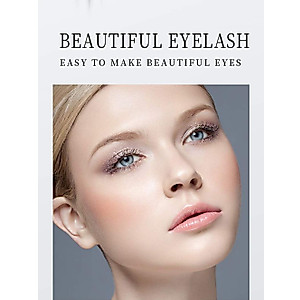 MiDenso 4D Lash Mascara Silk Fiber Eyelash Mascara Waterproof Thicker Longer Voluminous Eyelashes Makeup Long Lasting Glitter Eyelash Double Head 2 Effect and Natural