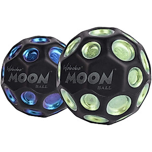 Funstuff Waboba Moon 2 Pack Bundle | Waboba Bounce Balls Dark Side of The Moon | Bouncing Balls