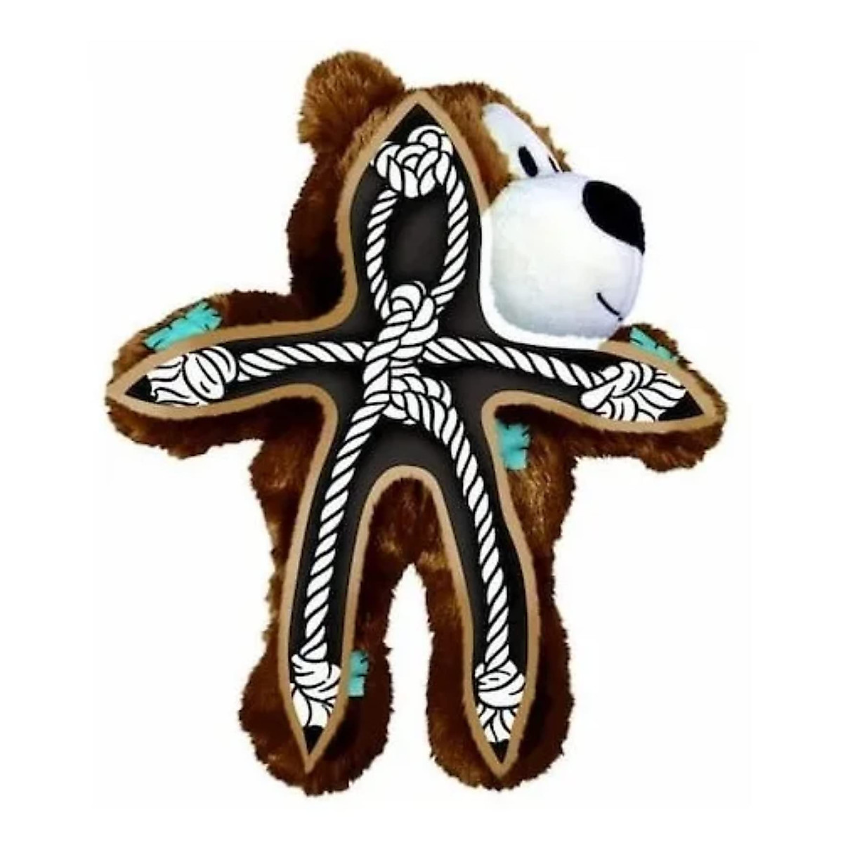 Kong Wild Knots Bears Durable Dog Toys Size:Med/Large Pack of 2, Medium Breeds