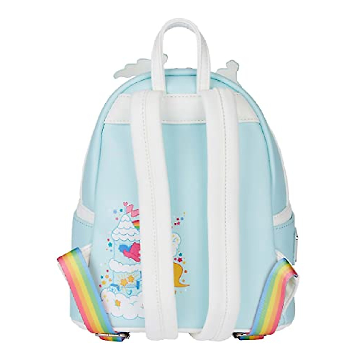 Loungefly Care Bears Care-A-Lot Castle Womens Double Strap Shoulder Bag Purse